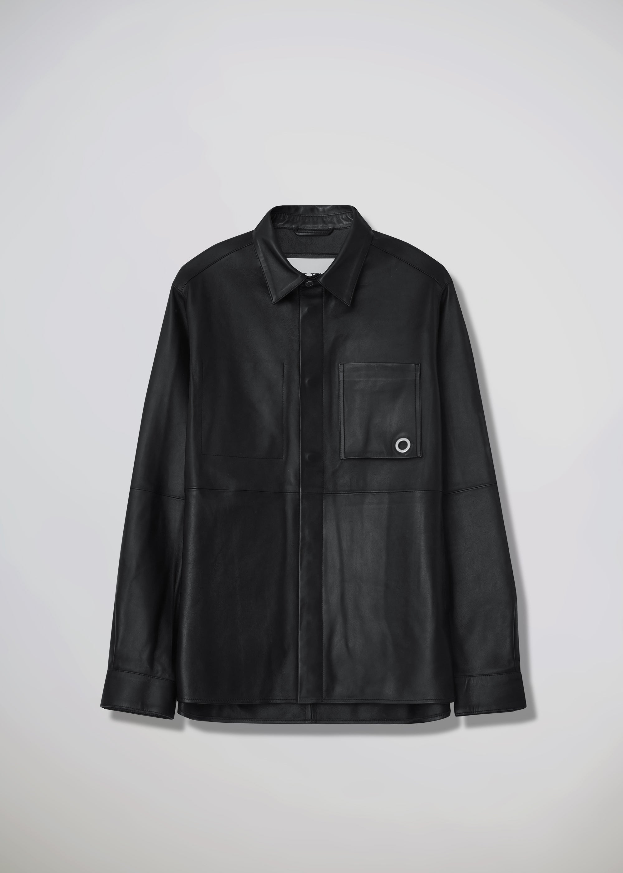 Leather Overshirt – Past Tense