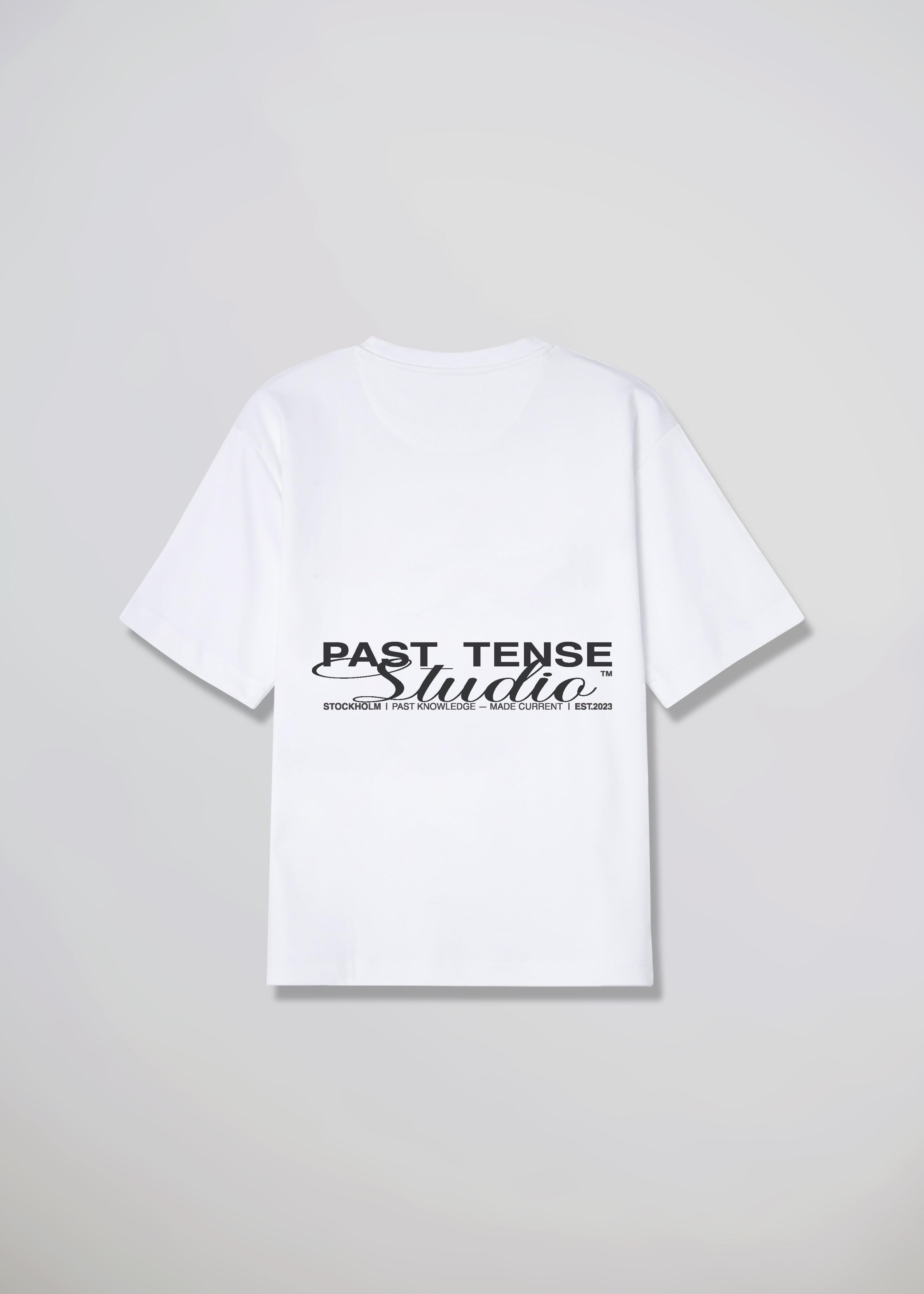 Logo T-Shirt White – Past Tense
